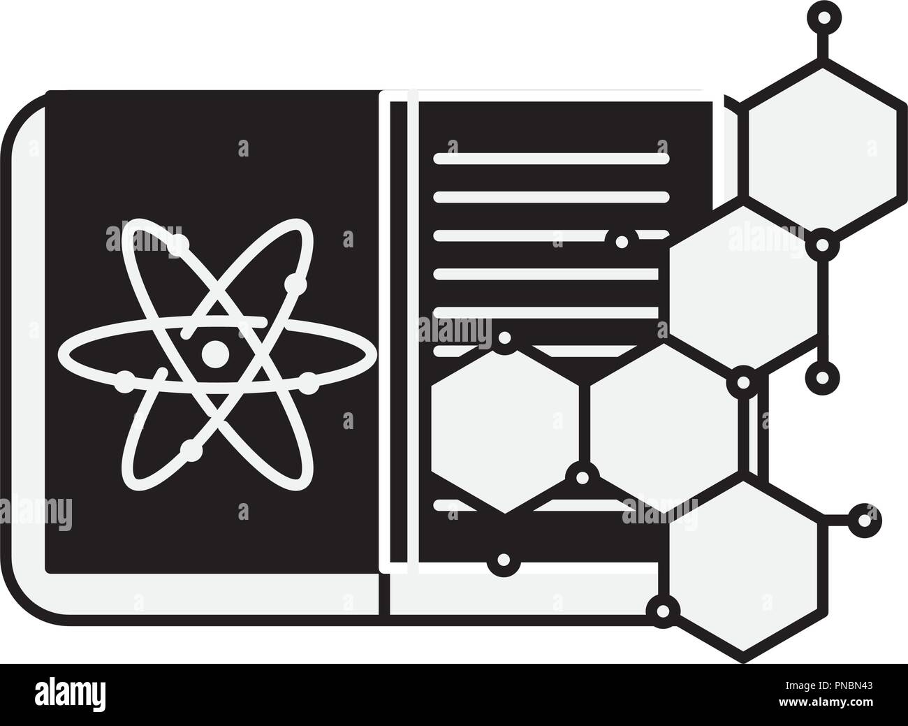 biology science study book atom molecule Stock Vector Image & Art - Alamy
