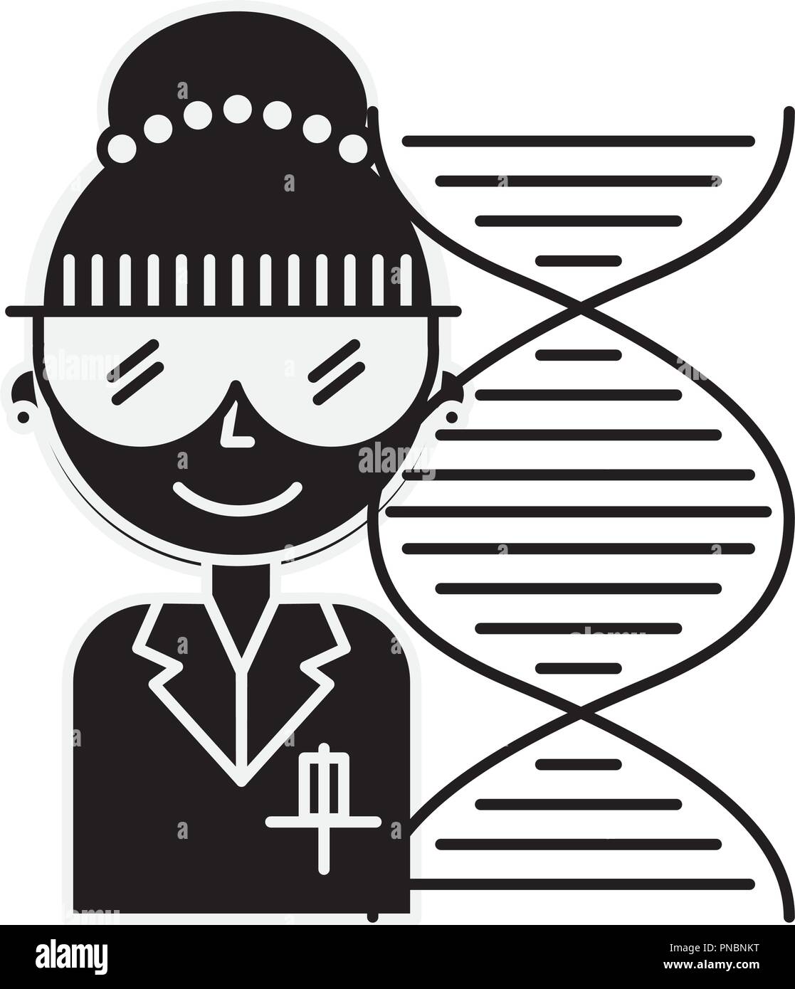 Dna samples Stock Vector Images - Alamy
