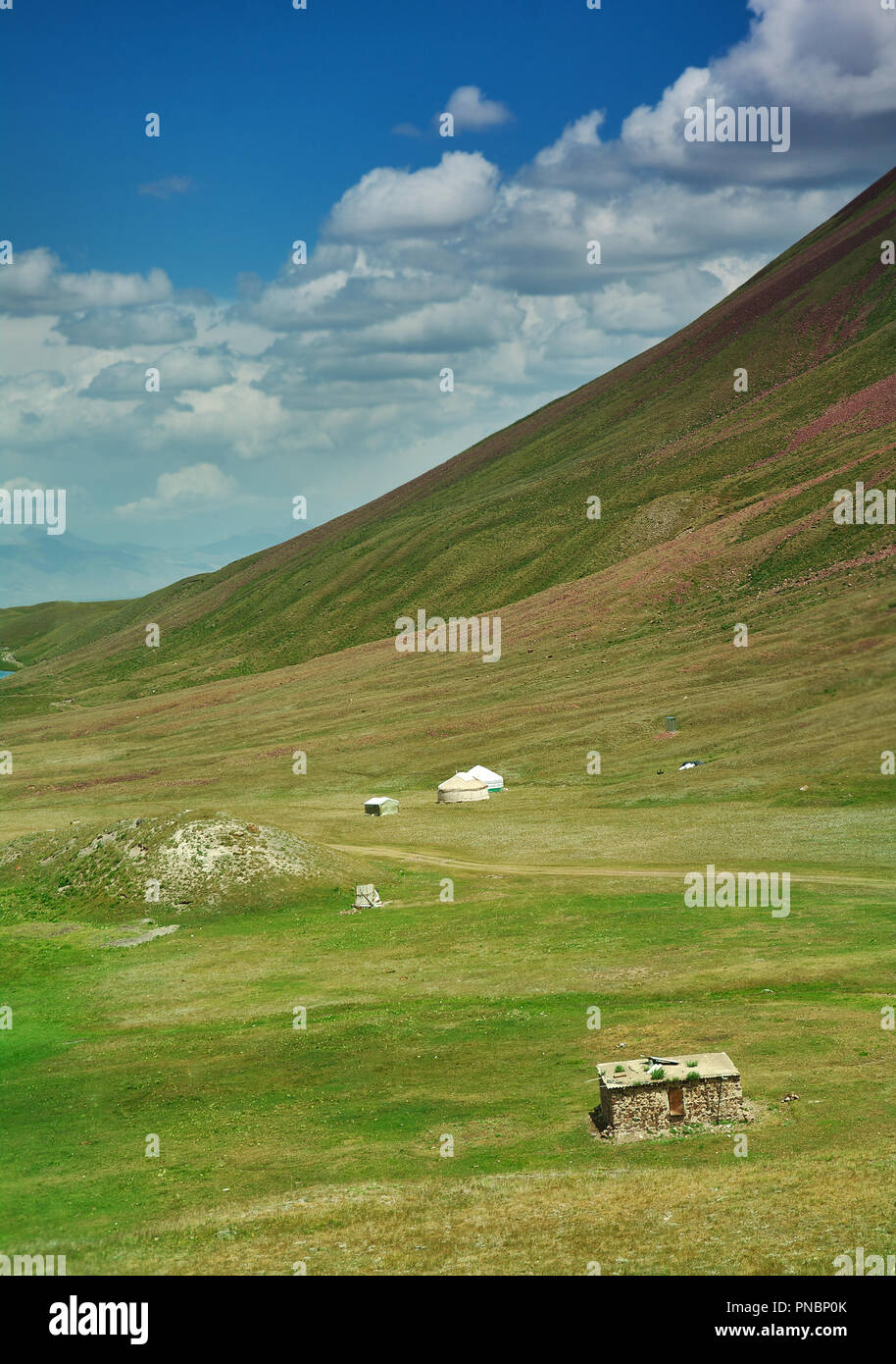 Alay Valley of Osh Region, Kyrgyzstan Stock Photo - Alamy