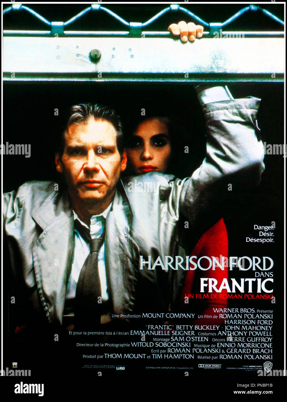 Emmanuelle Seigner Frantic Stock Photos & Emmanuelle Seigner Frantic ...