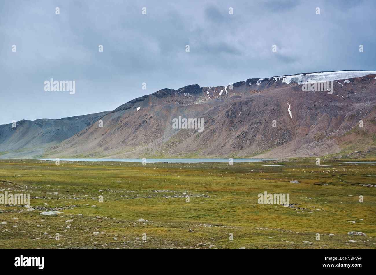 Barskoon Gorge, Barskoon valley in Kyrgyzstan, high Tyan Shan mountains ...