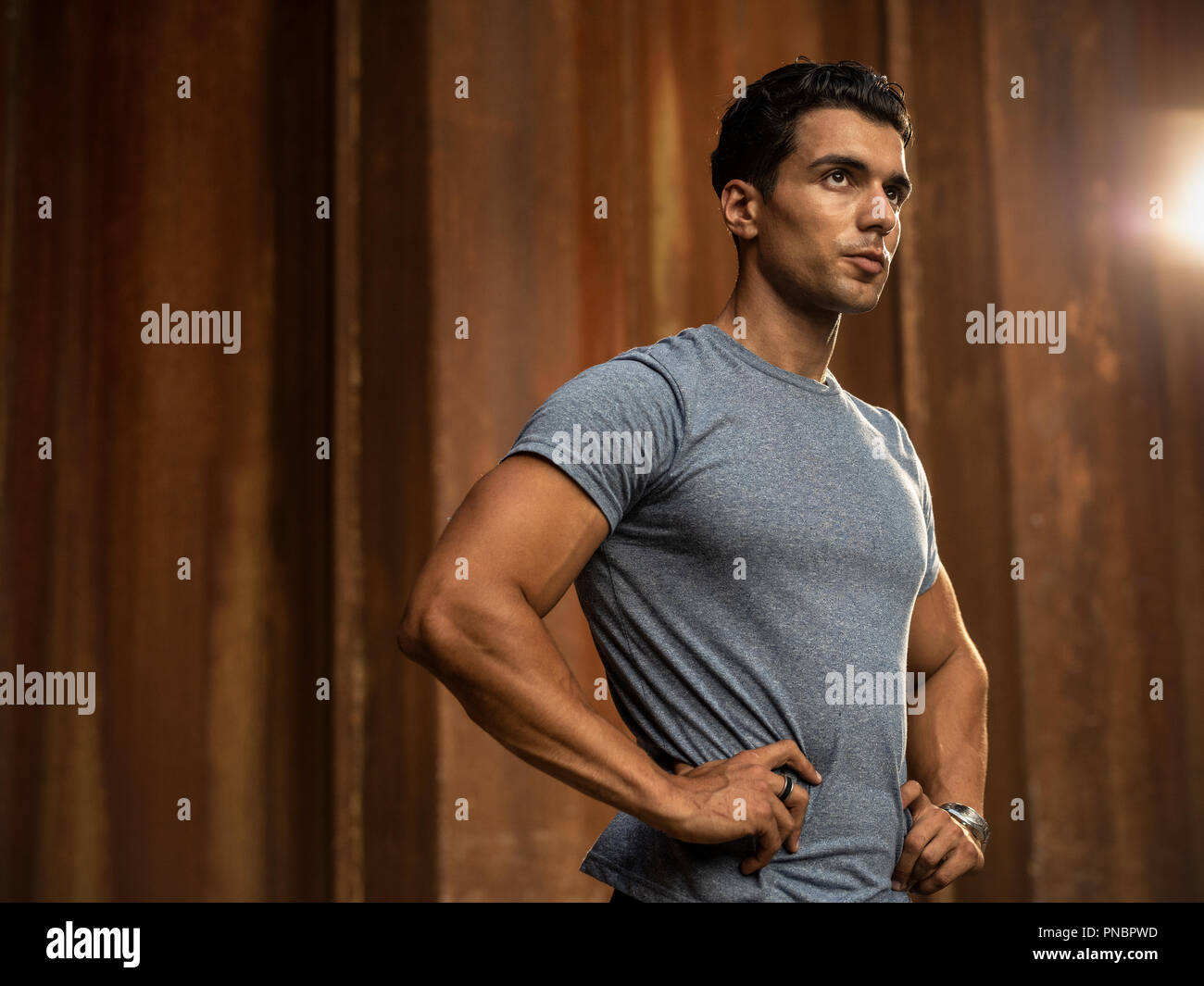 Shots of people exercising or resting during exercise Stock Photo - Alamy