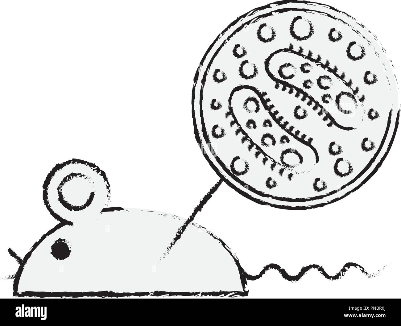 Lab mouse injection Stock Vector Images - Alamy