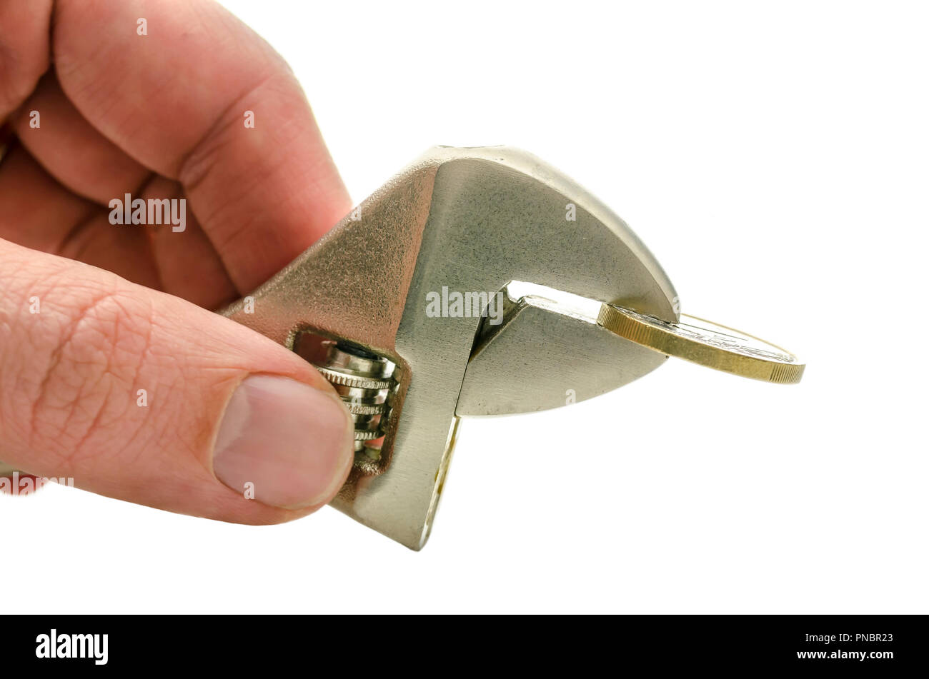 Squeezing money hi-res stock photography and images - Alamy
