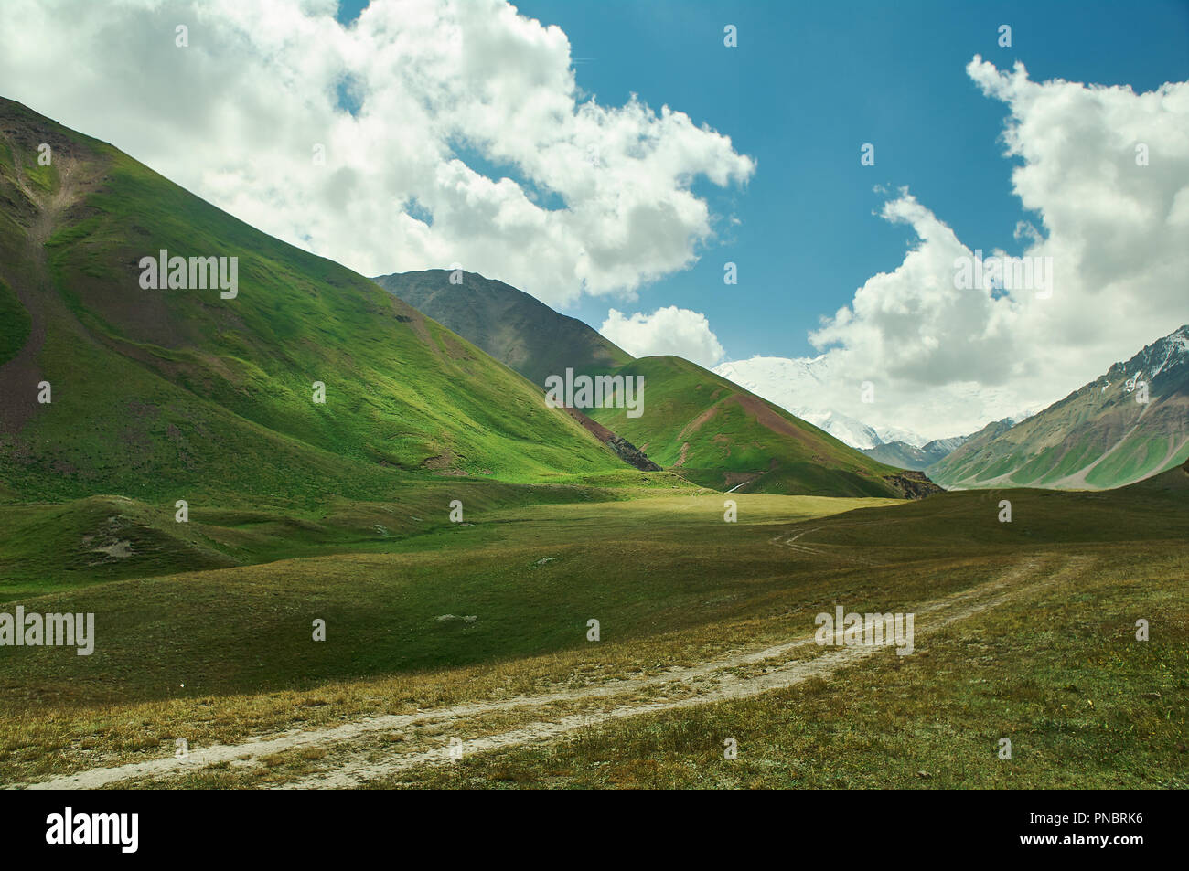 Alay Valley of Osh Region, Kyrgyzstan, Pamir mountains in Kyrgyzstan ...
