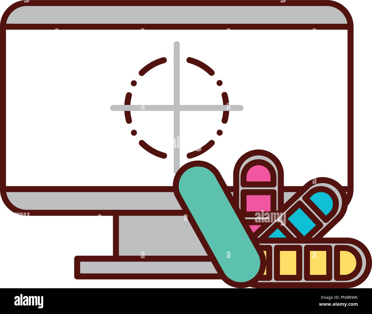 computer color tone program graphic design Stock Vector Image & Art - Alamy