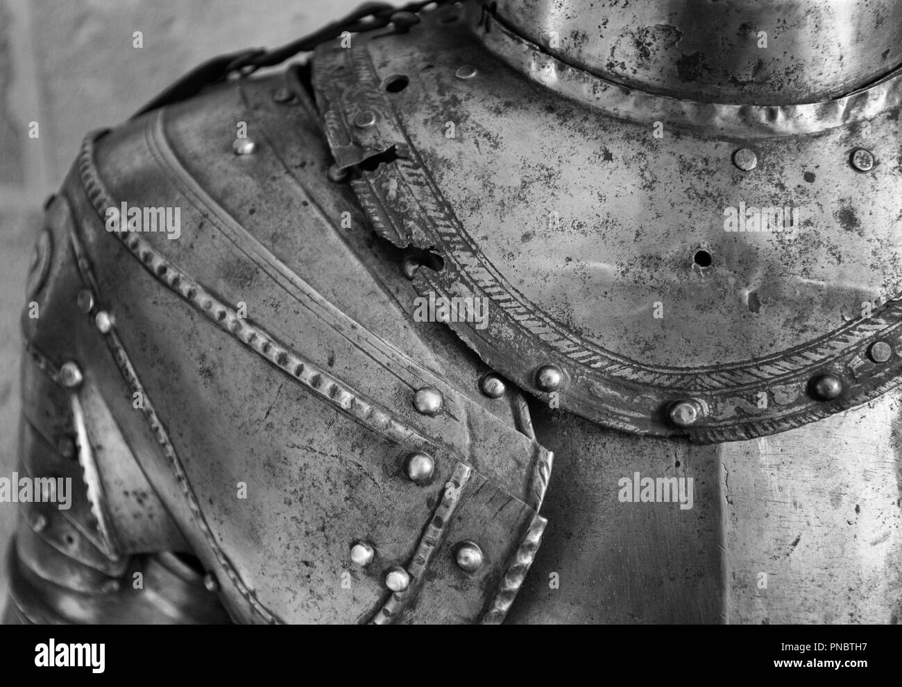 Knight detail Black and White Stock Photos & Images - Alamy