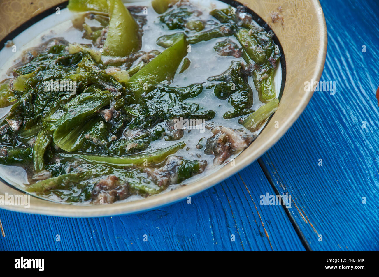 Dal Kosu Xaak, Assamese cuisine South-East Asia Traditional assorted ...