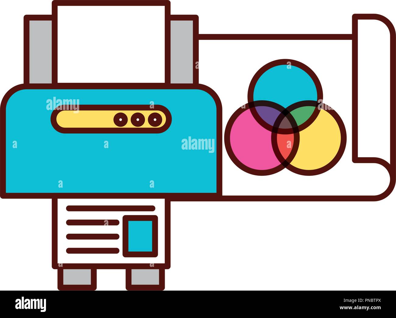 graphic design printer copy paper Stock Vector Image & Art - Alamy