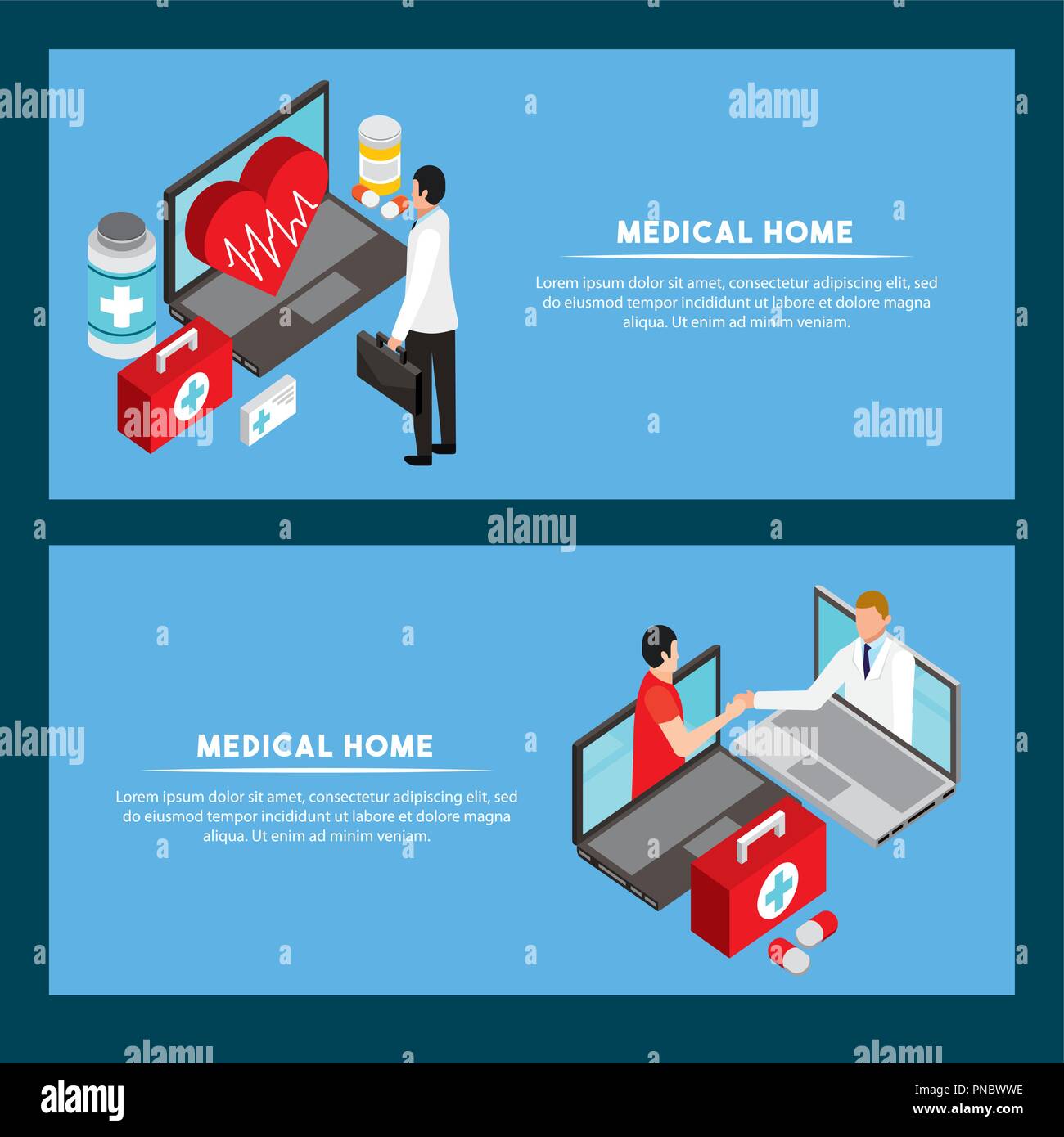 digital health concept Stock Vector Image & Art - Alamy