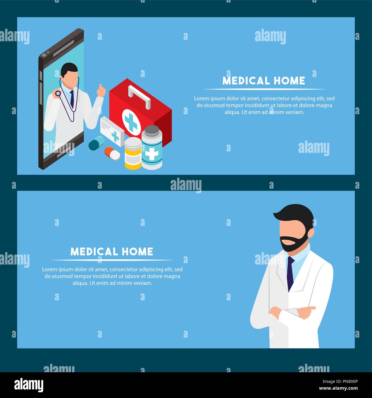 digital health concept Stock Vector Image & Art - Alamy