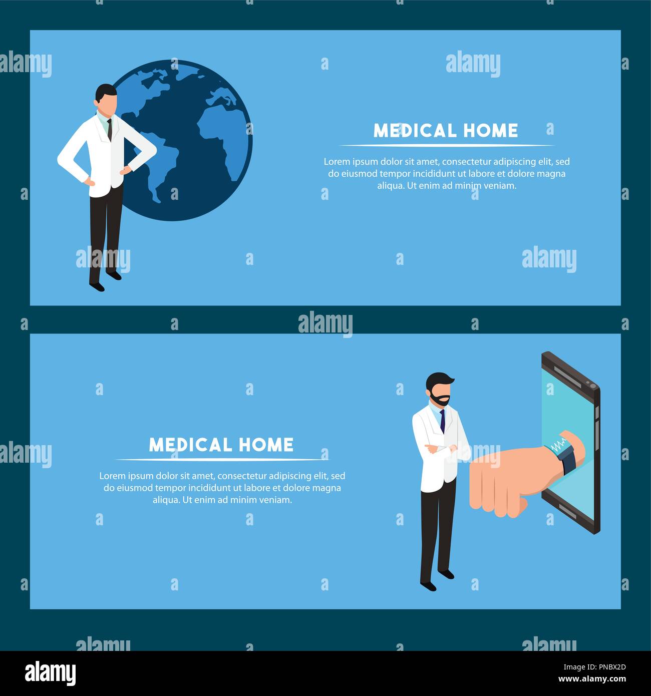 digital health concept Stock Vector Image & Art - Alamy