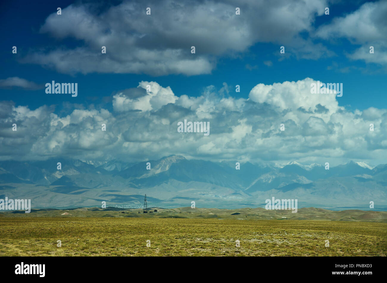Alay Valley of Osh Region, Kyrgyzstan, Pamir mountains in Kyrgyzstan ...