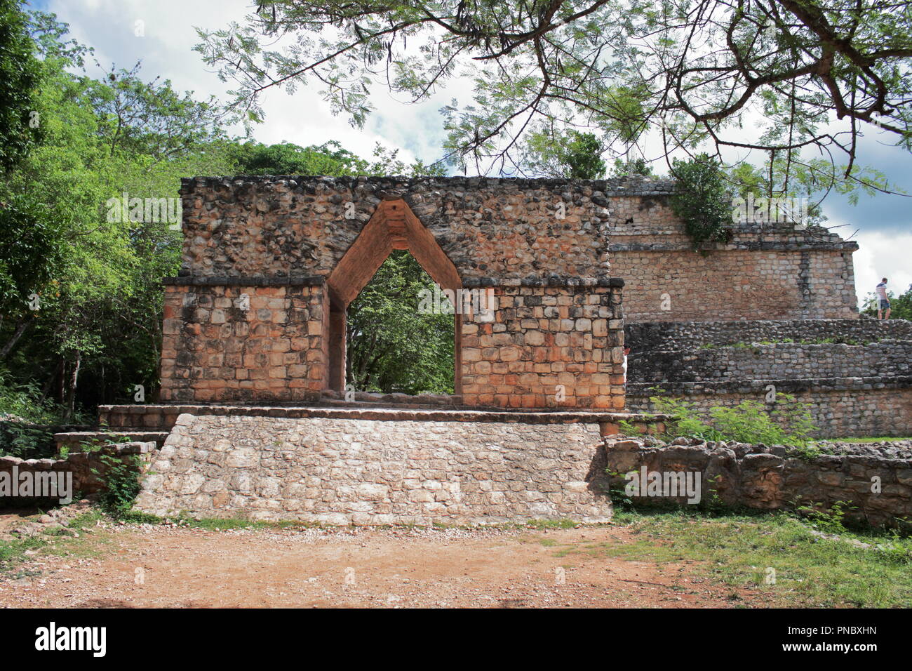 Ek Balam is a Mayan archaeological site Stock Photo - Alamy