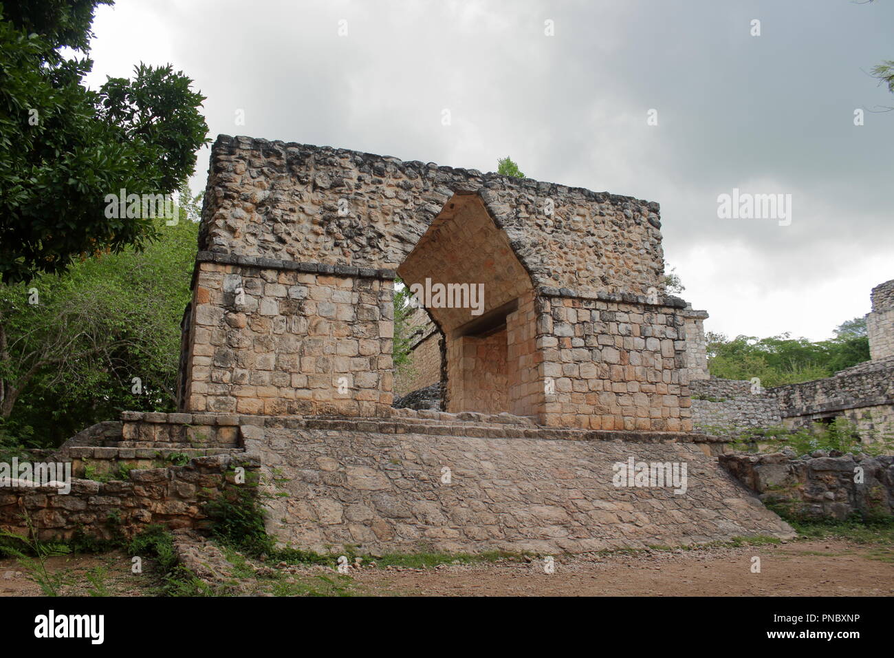 Ek Balam is a Mayan archaeological site Stock Photo - Alamy