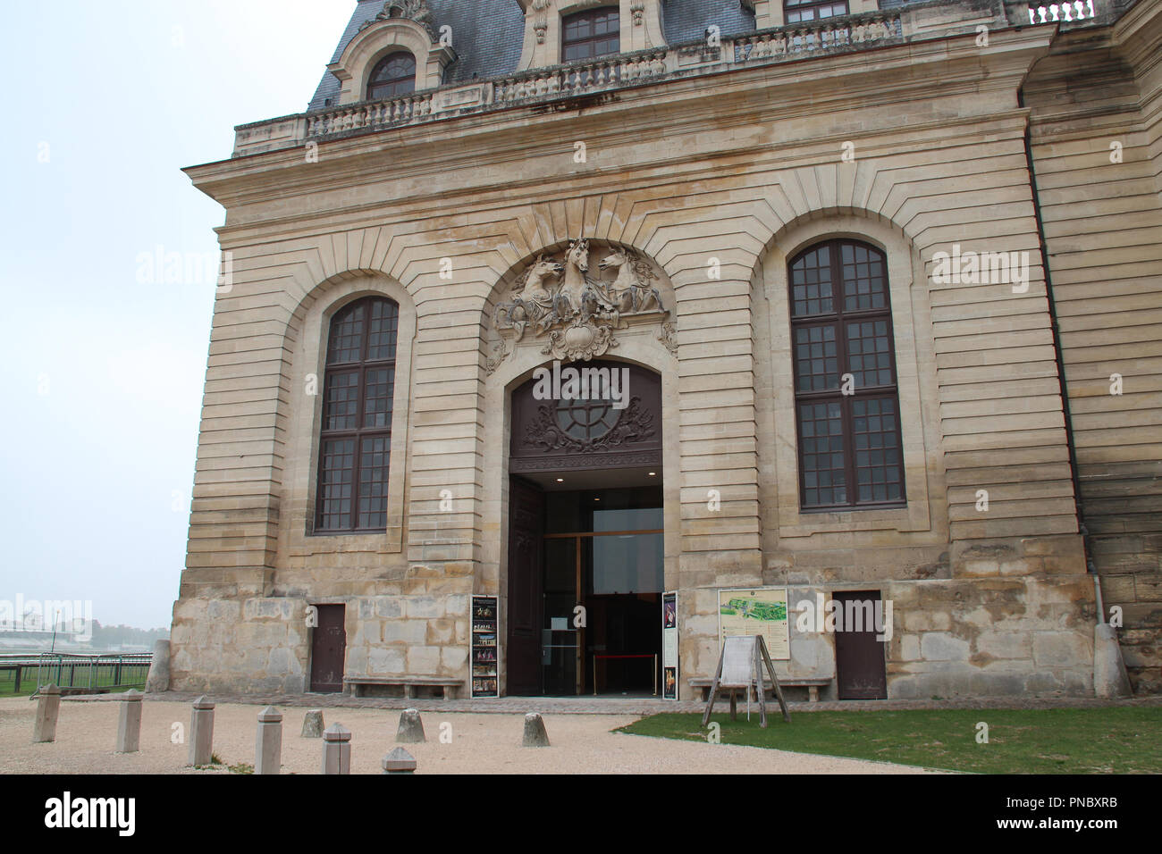The great stables in Chantilly (France Stock Photo - Alamy