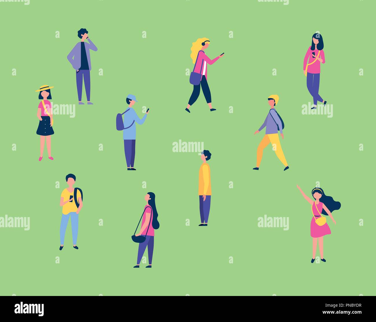 people outdoor activities Stock Vector Image & Art - Alamy