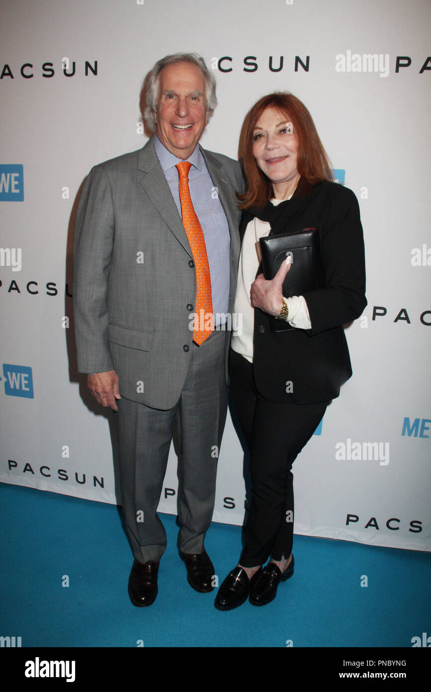 Henry Winkler, Stacey Weitzman 04/18/2018 The official pre-party to WE ...