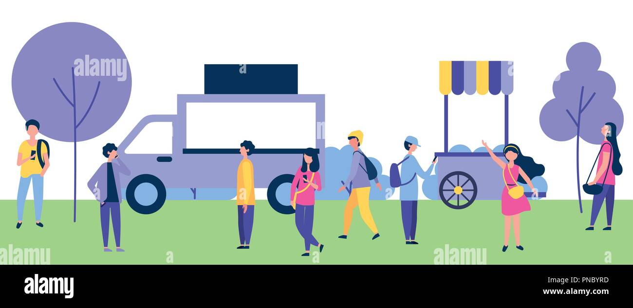 people outdoor activities Stock Vector Image & Art - Alamy