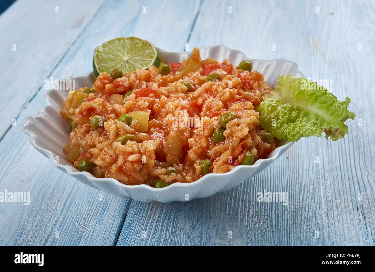 Thakkali Sadam - Spicy Tomato Rice, South Indian Style Stock Photo - Alamy