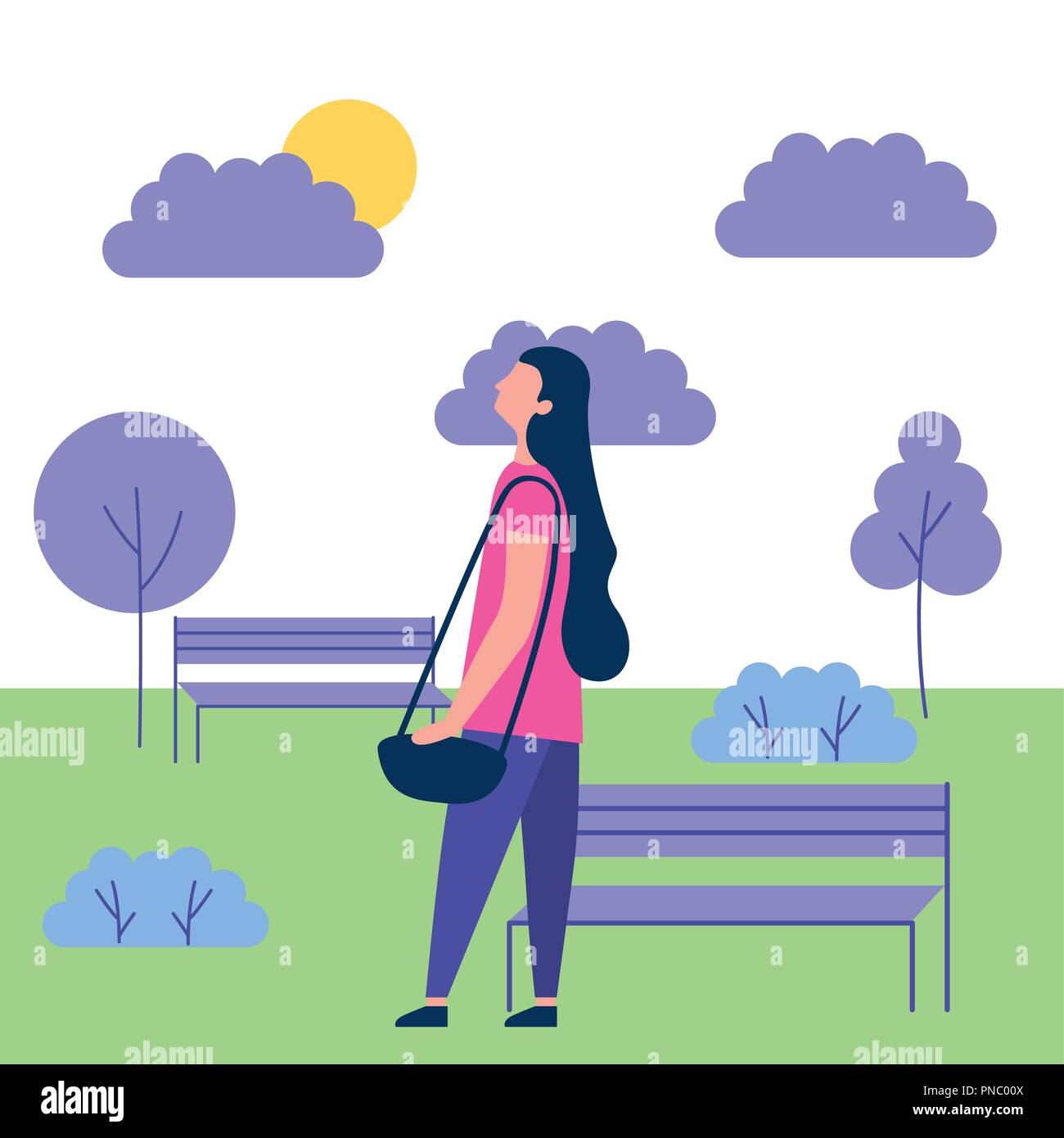 people outdoor activities Stock Vector Image & Art - Alamy