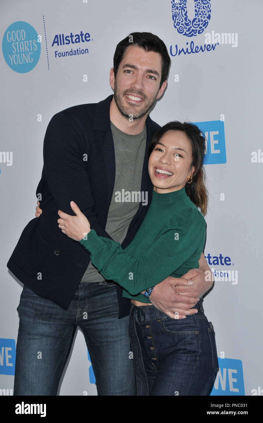 Drew Scott, Linda Phan at WE Day California 2018 held at The Forum in ...