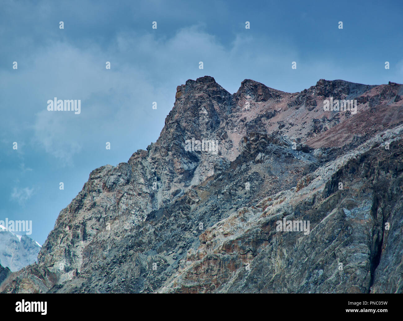 Barskoon Gorge, Beautiful view of the mountains, Kyrgyzstan, Central ...