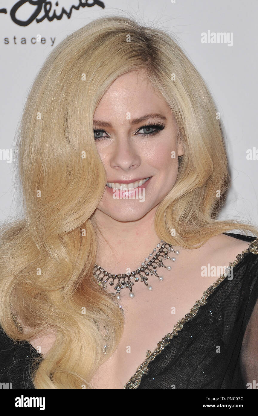 Avril Lavigne at the 25th Annual Race to Erase MS Gala held at the ...