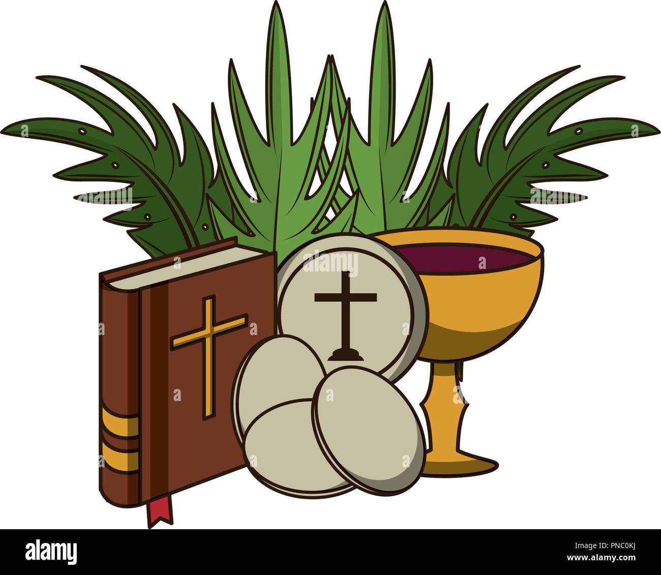 Christian catholic elements Stock Vector Image & Art - Alamy