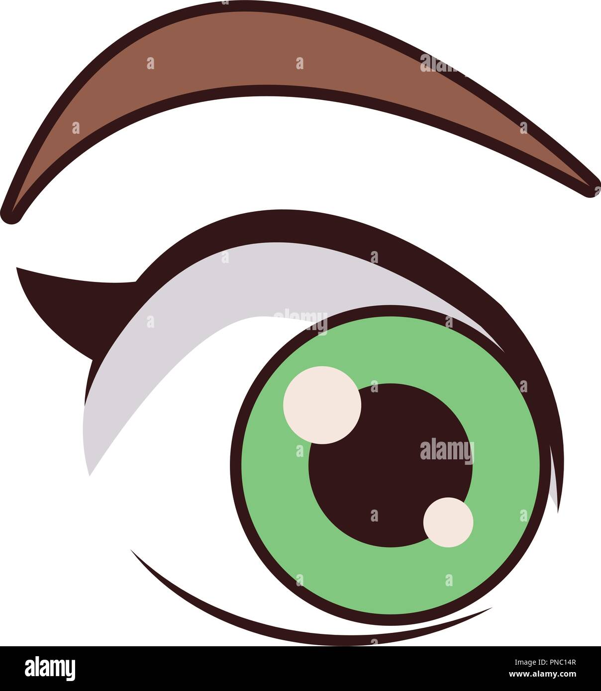 Women eye cartoon Stock Vector Image & Art - Alamy