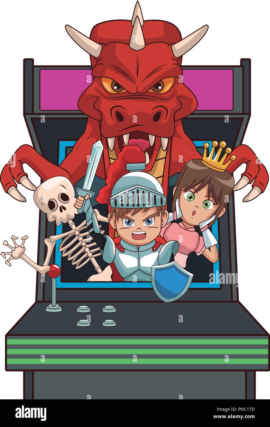Cartoon Vector Video Game Characters High Resolution Stock Photography ...