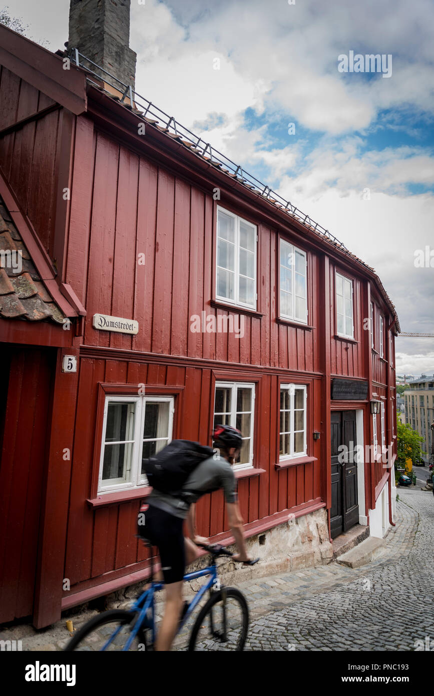 Damstredet neighbourhood known for quirky 18th-century wooden houses ...