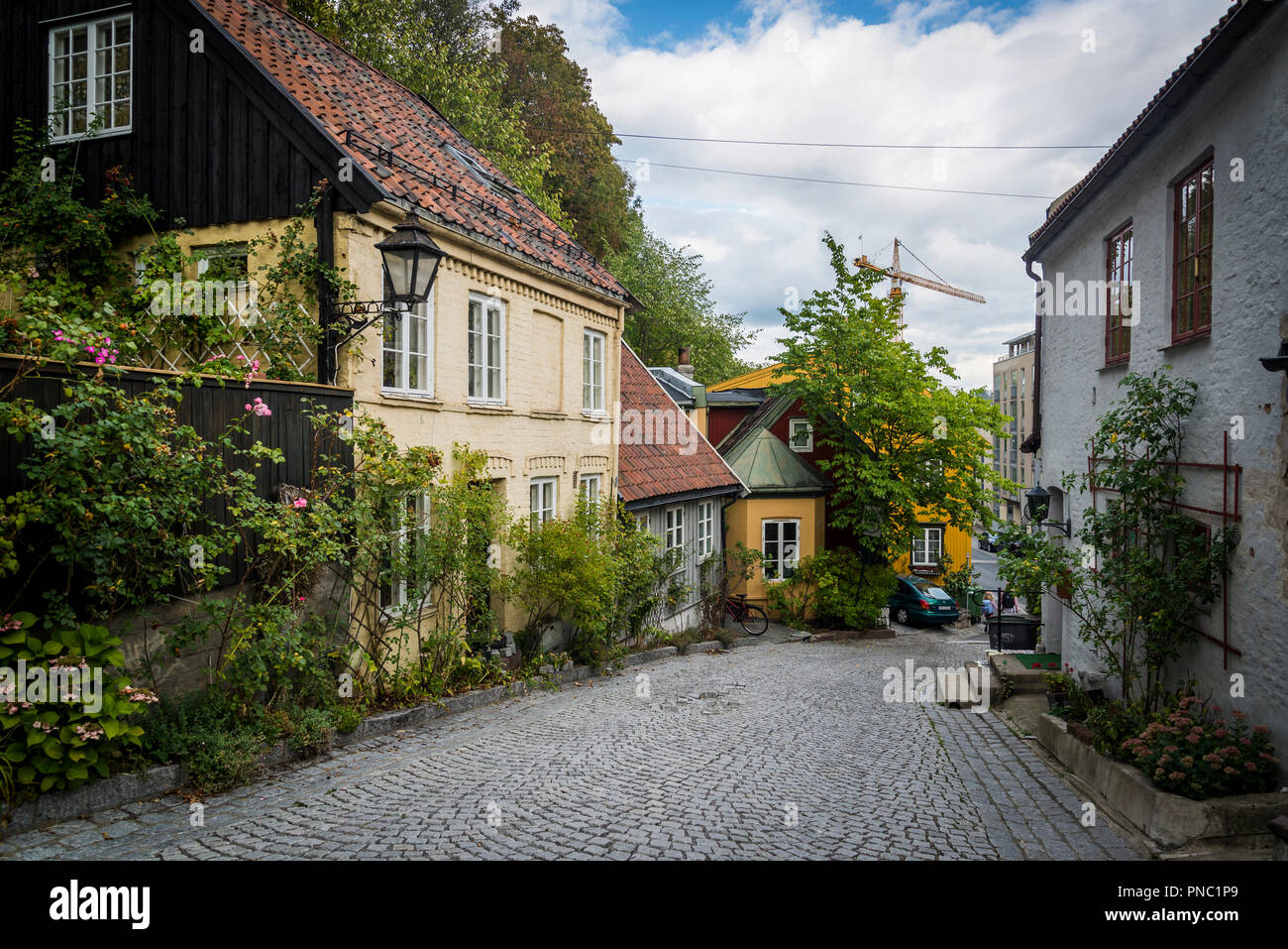 Damstredet neighbourhood known for quirky 18th-century wooden houses ...