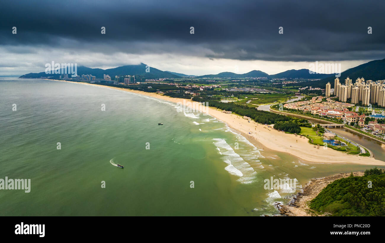 Seaside natural scenery Stock Photo - Alamy