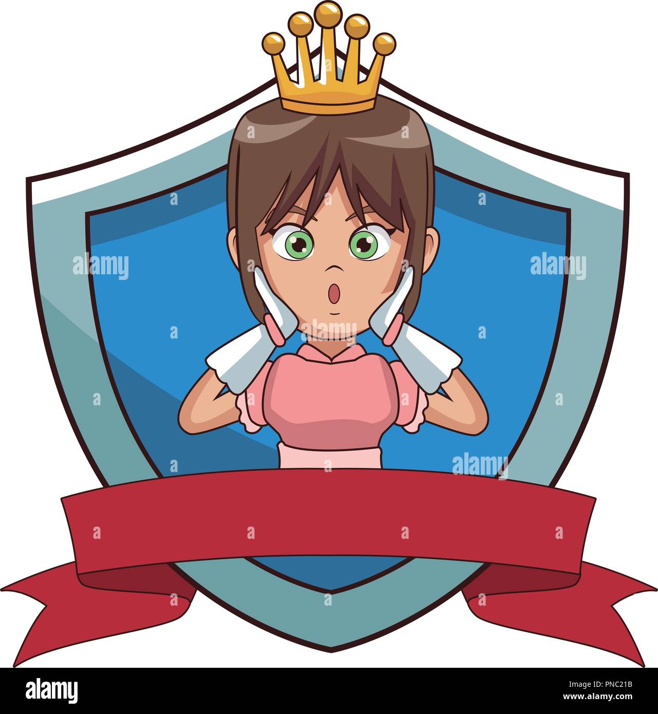 Princess videogame cartoon Stock Vector Image & Art - Alamy