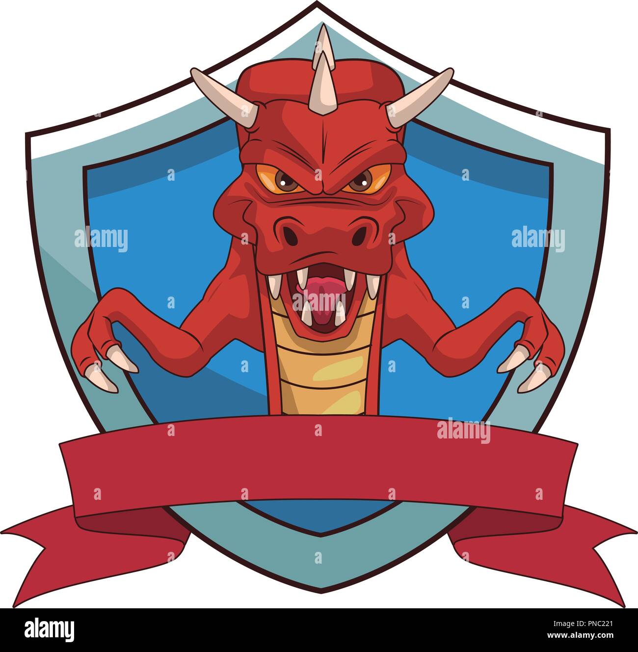 Dragon videogame cartoon Stock Vector Image & Art - Alamy