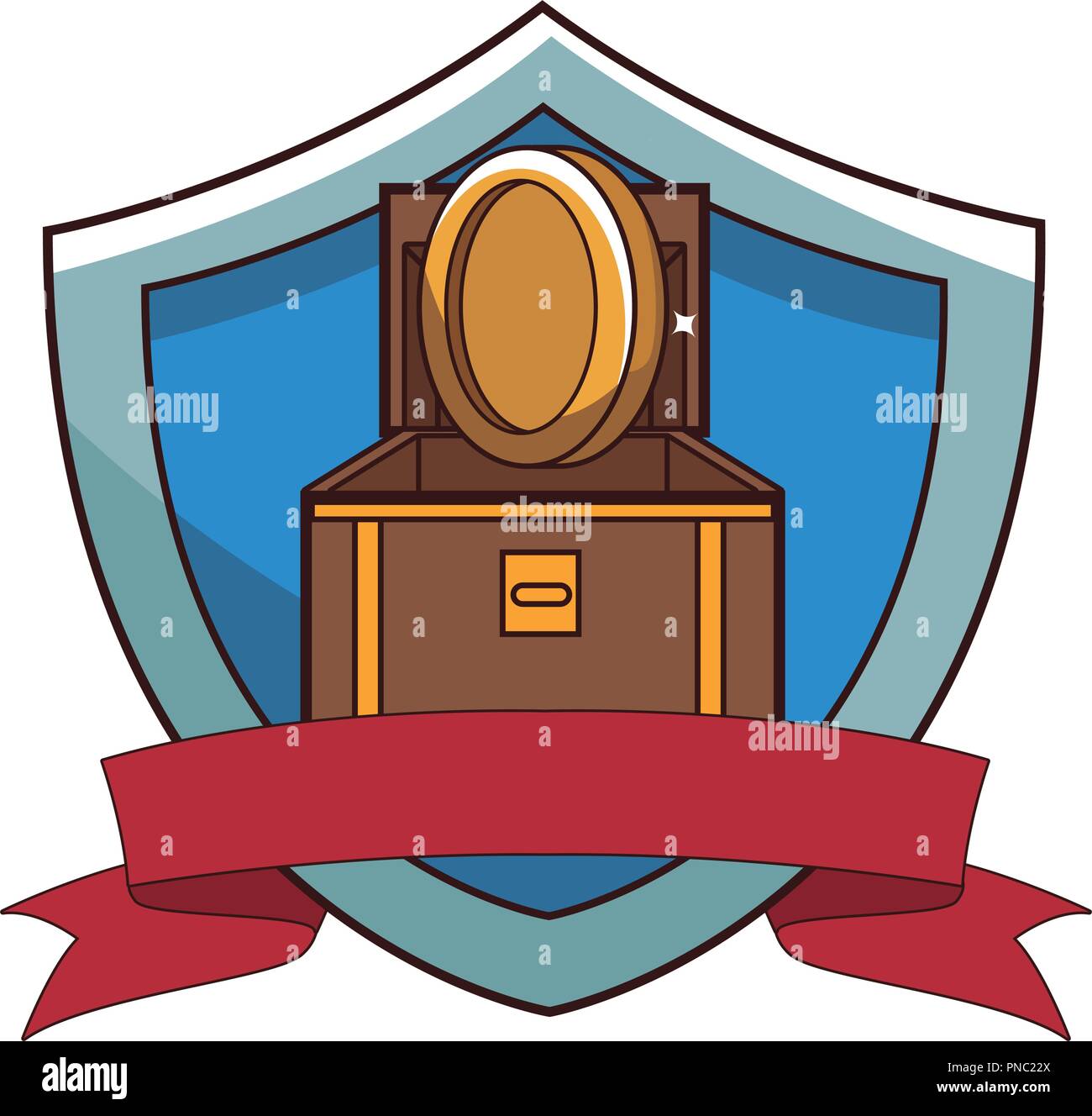 Chest with coin videogame cartoon Stock Vector Image & Art - Alamy