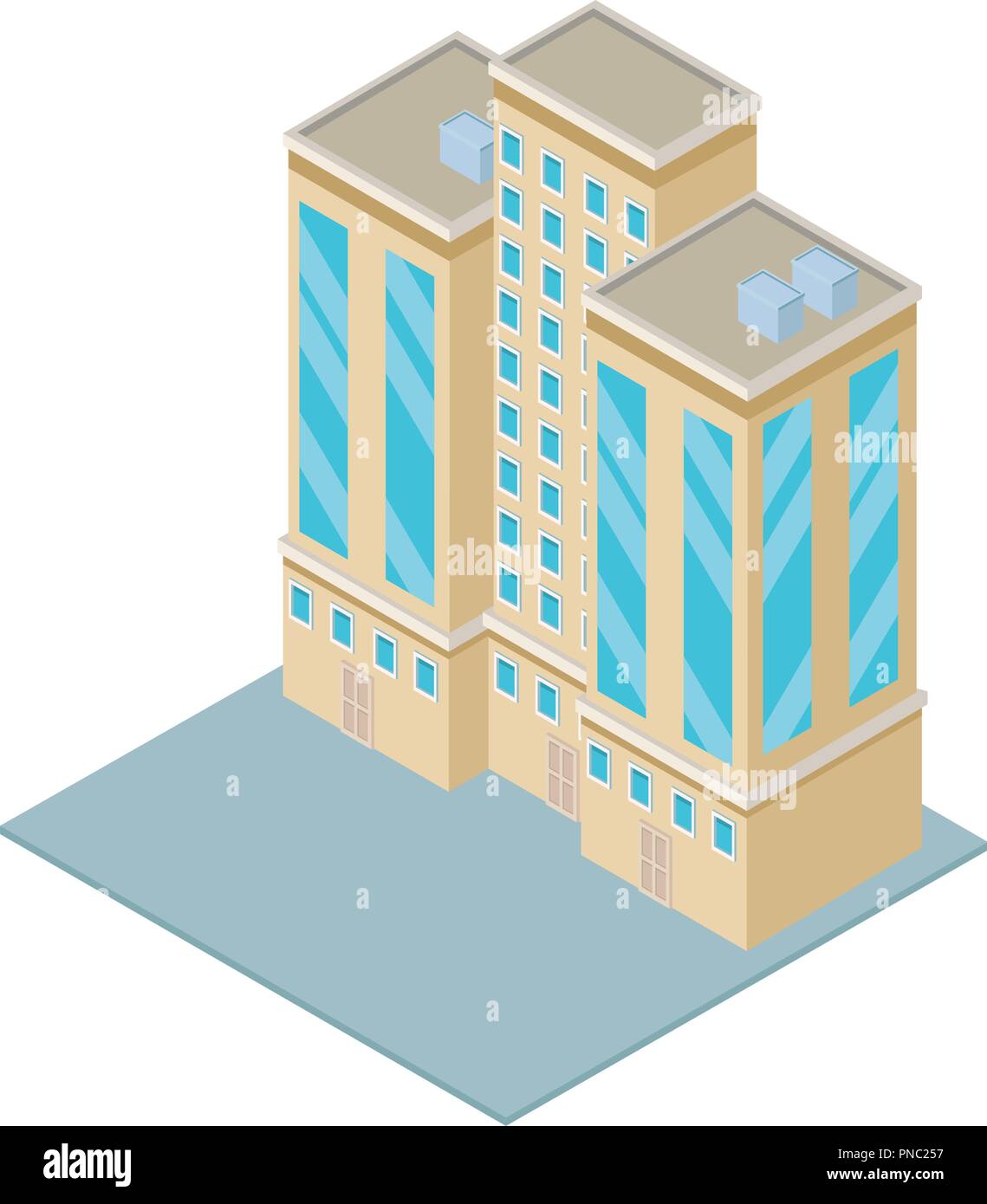 Building isometric hi-res stock photography and images - Alamy