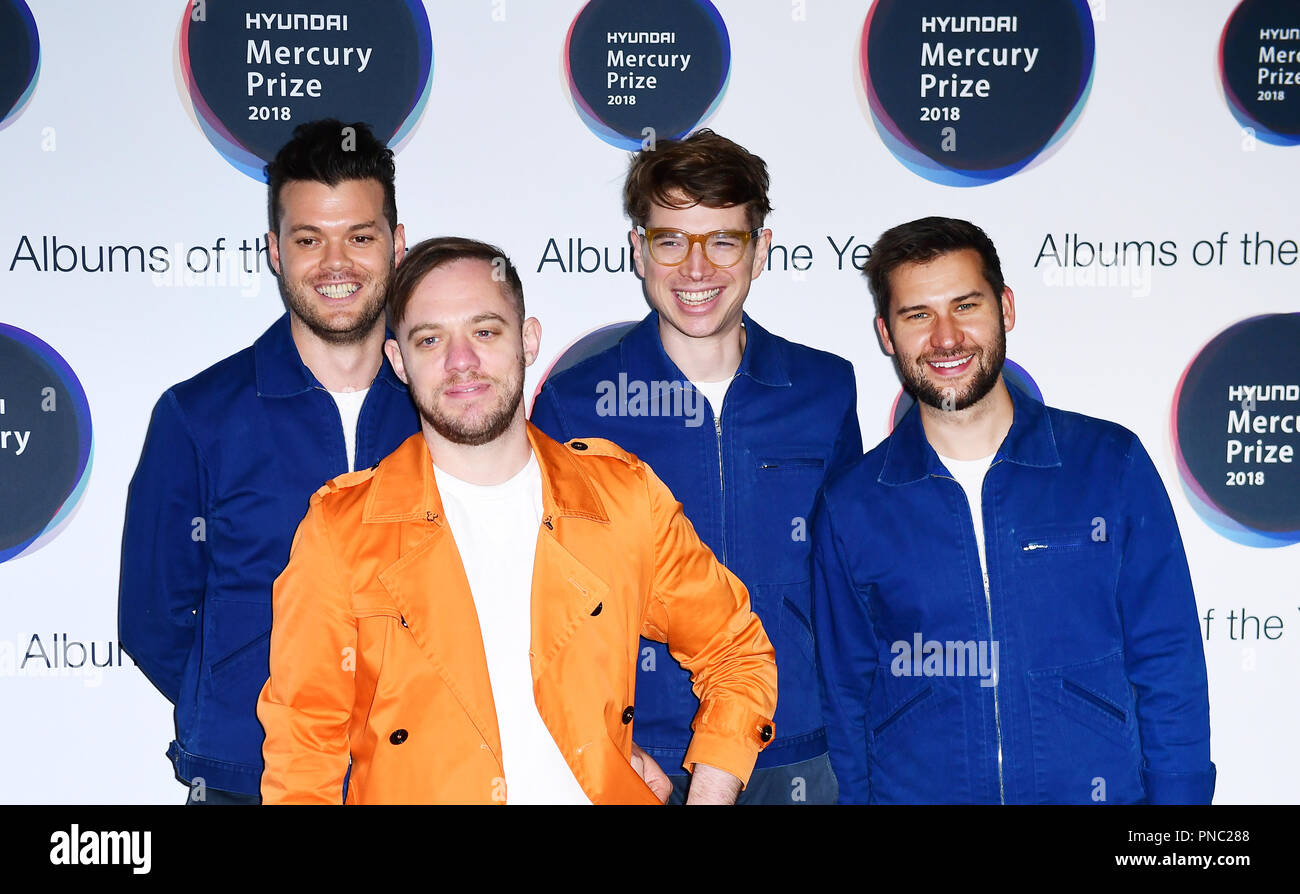 Jeremy Pritchard, Jonathan Higgs, Alex Robertshaw and Michael Spearman ...