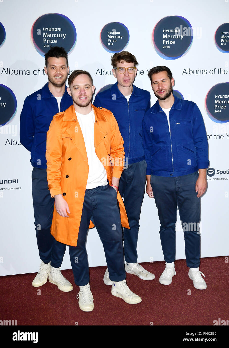 Jeremy Pritchard, Jonathan Higgs, Alex Robertshaw and Michael Spearman ...