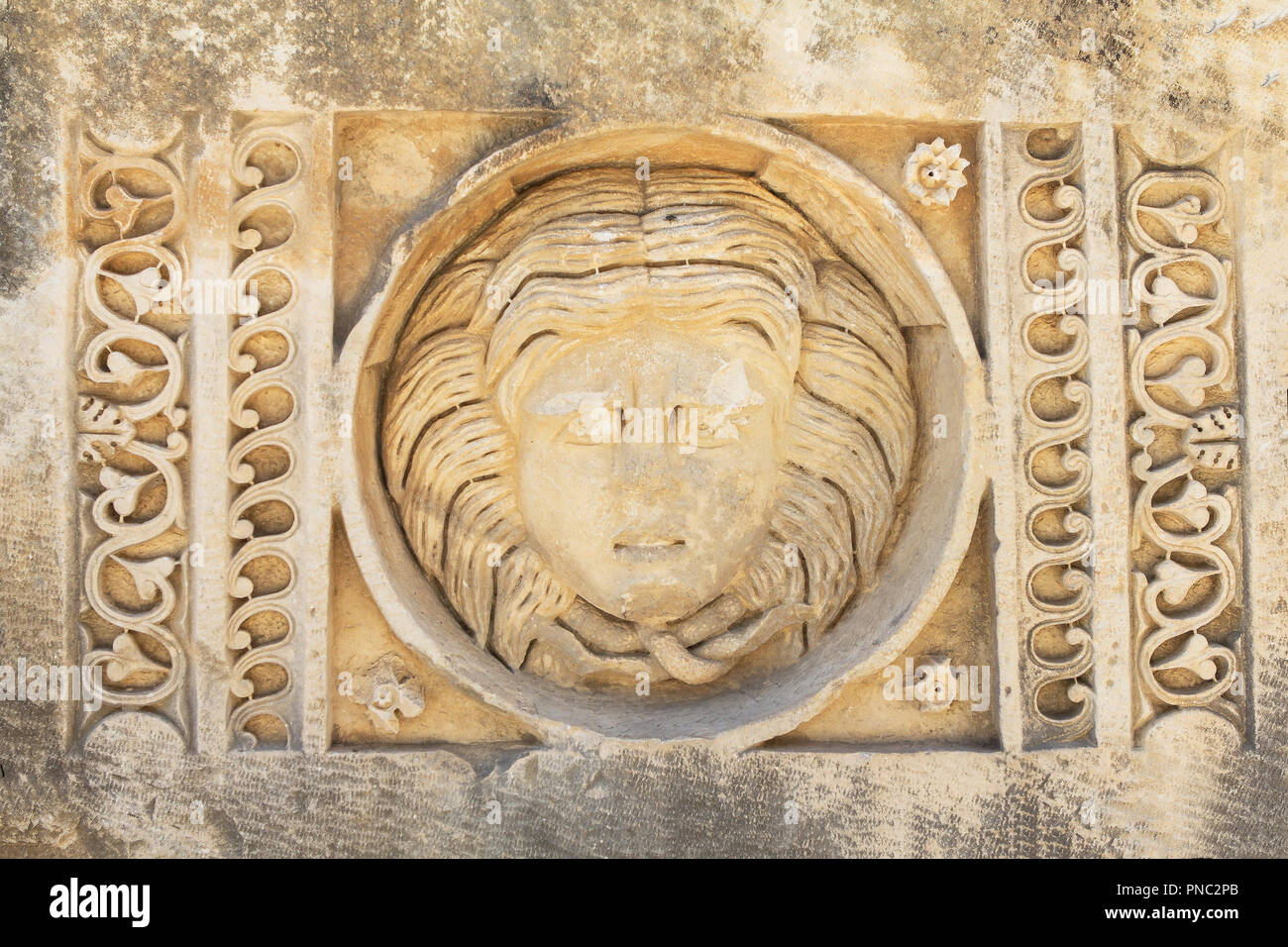 Breathtaking ruins of The ancient town of Myra in in the Lycia region ...