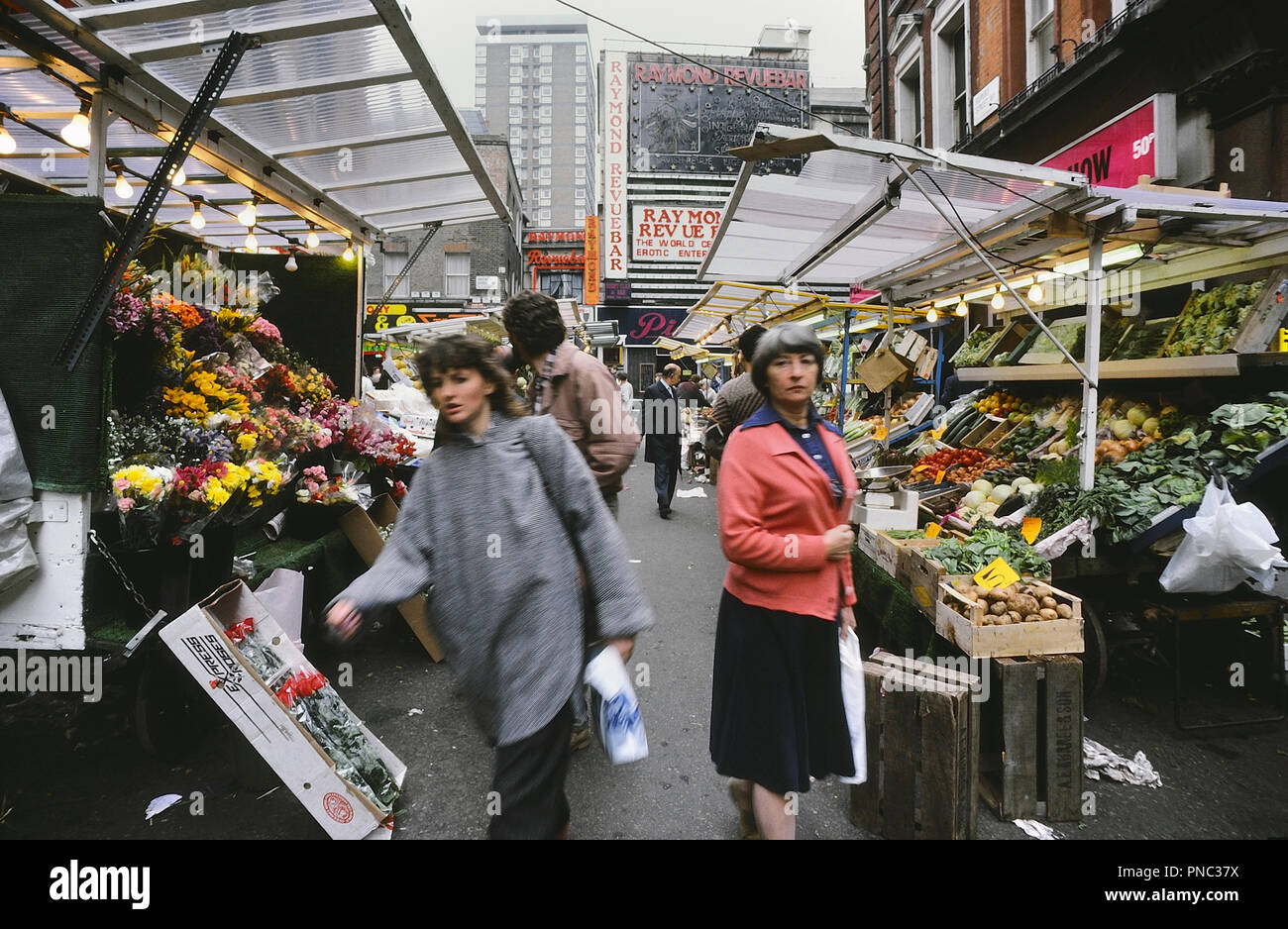 Soho market 1980s hi-res stock photography and images - Alamy