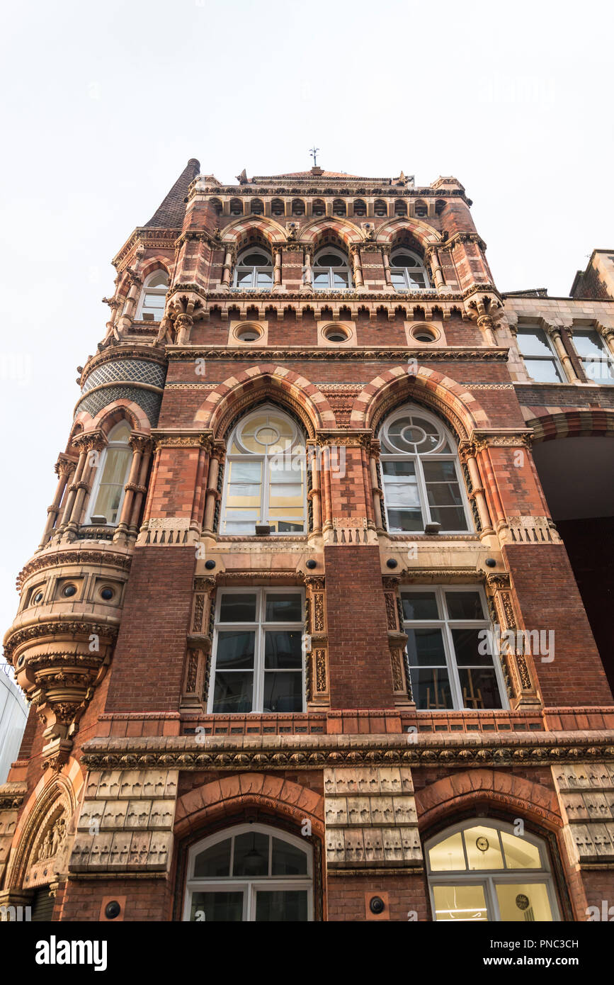 Victorian building, Lambeth High Street, London, England, UK Stock ...