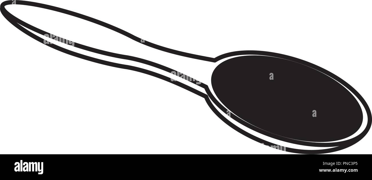 Wooden spa spoon Stock Vector Image & Art - Alamy