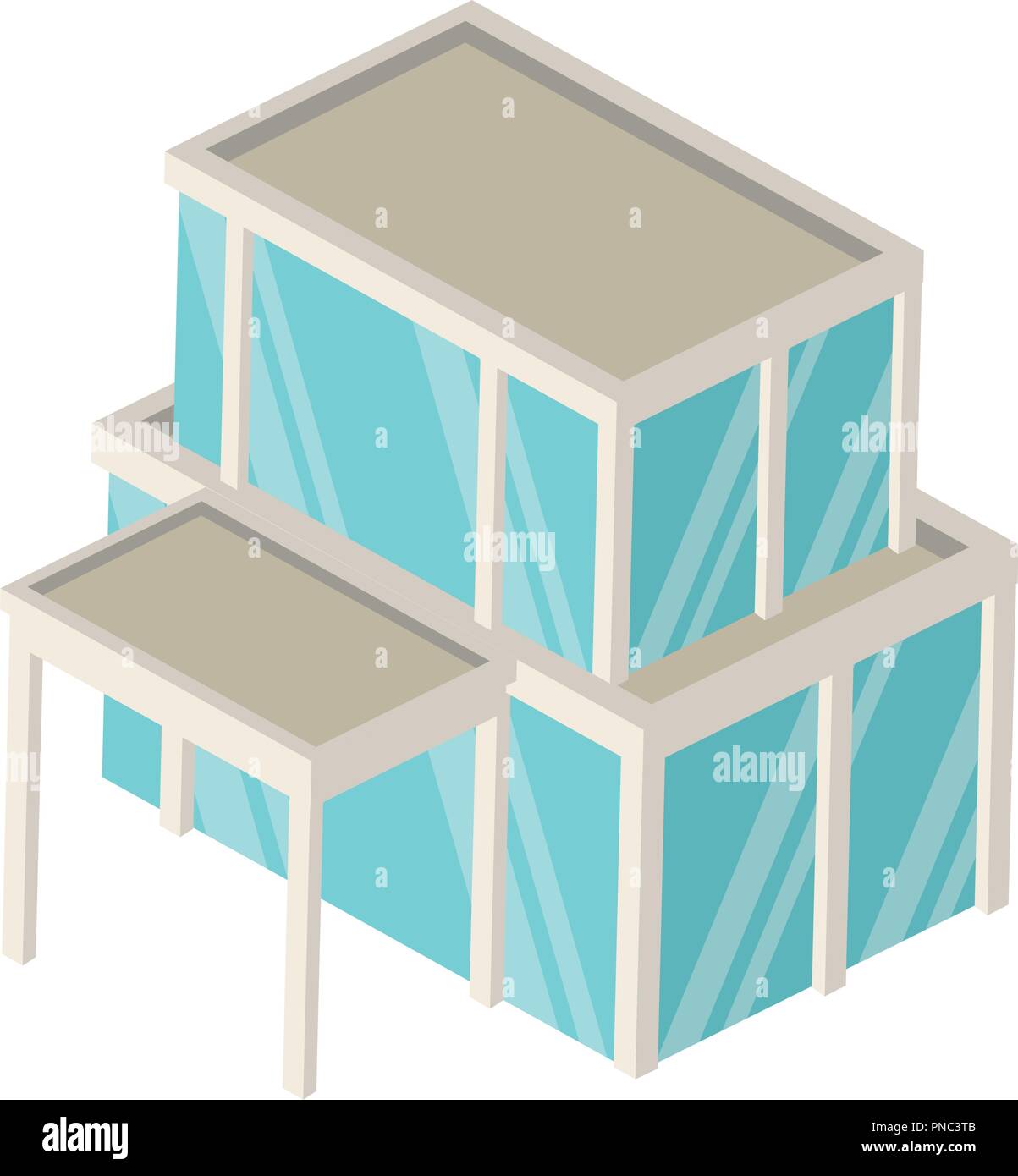 Company building isometric Stock Vector Image & Art - Alamy