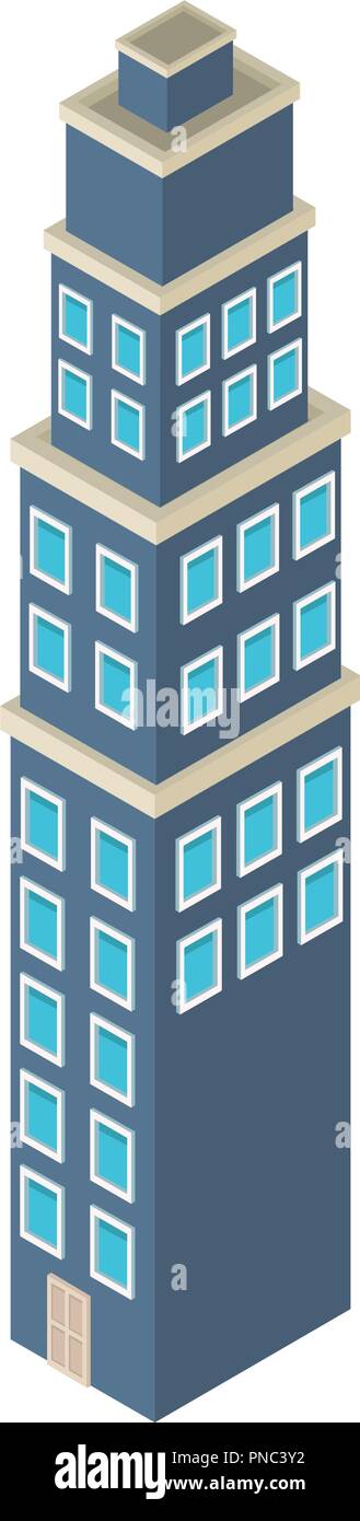 Cosmopolitan office building Stock Vector Images - Alamy