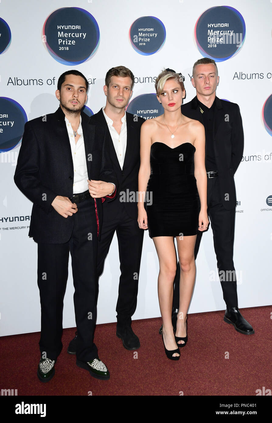 Theo ellis wolf alice attending 2018 hyundai mercury music prize hi-res ...