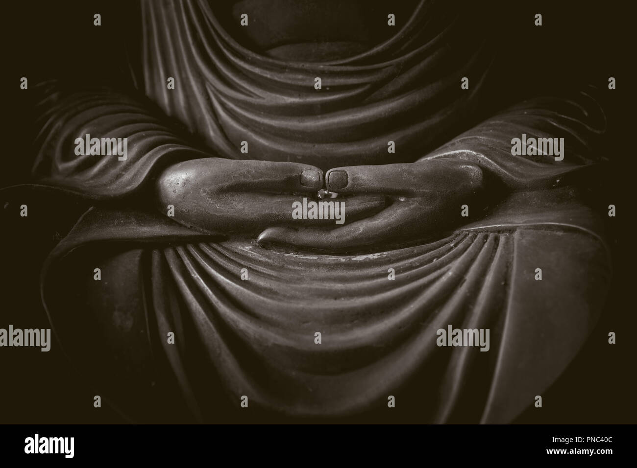 closeup hand of buddha, peaceful asian buddha zen tao religion art ...