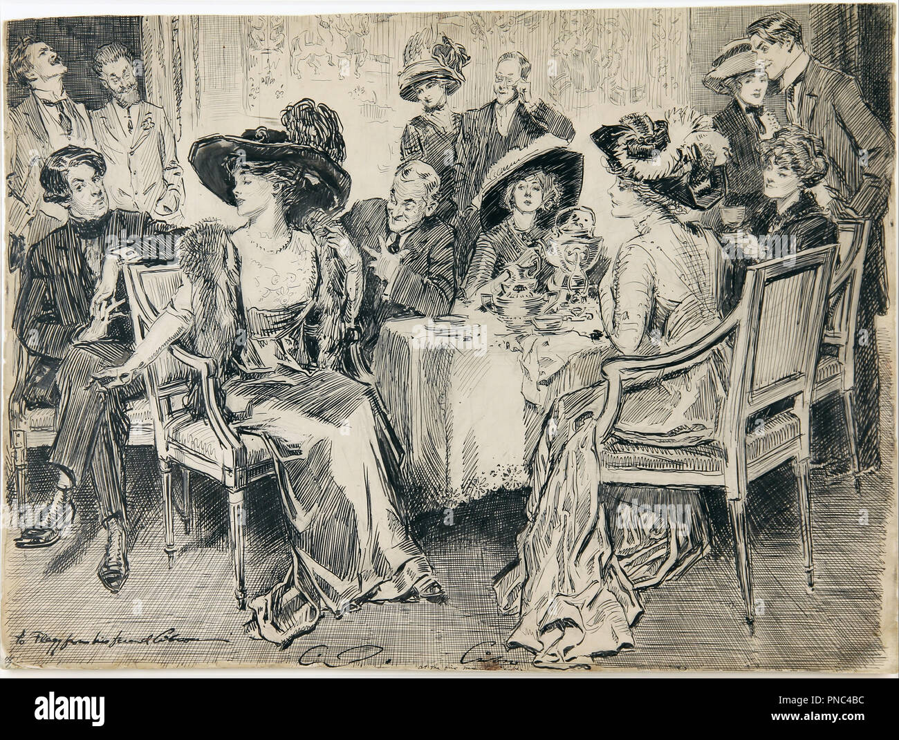 Charles gibson hi-res stock photography and images - Alamy