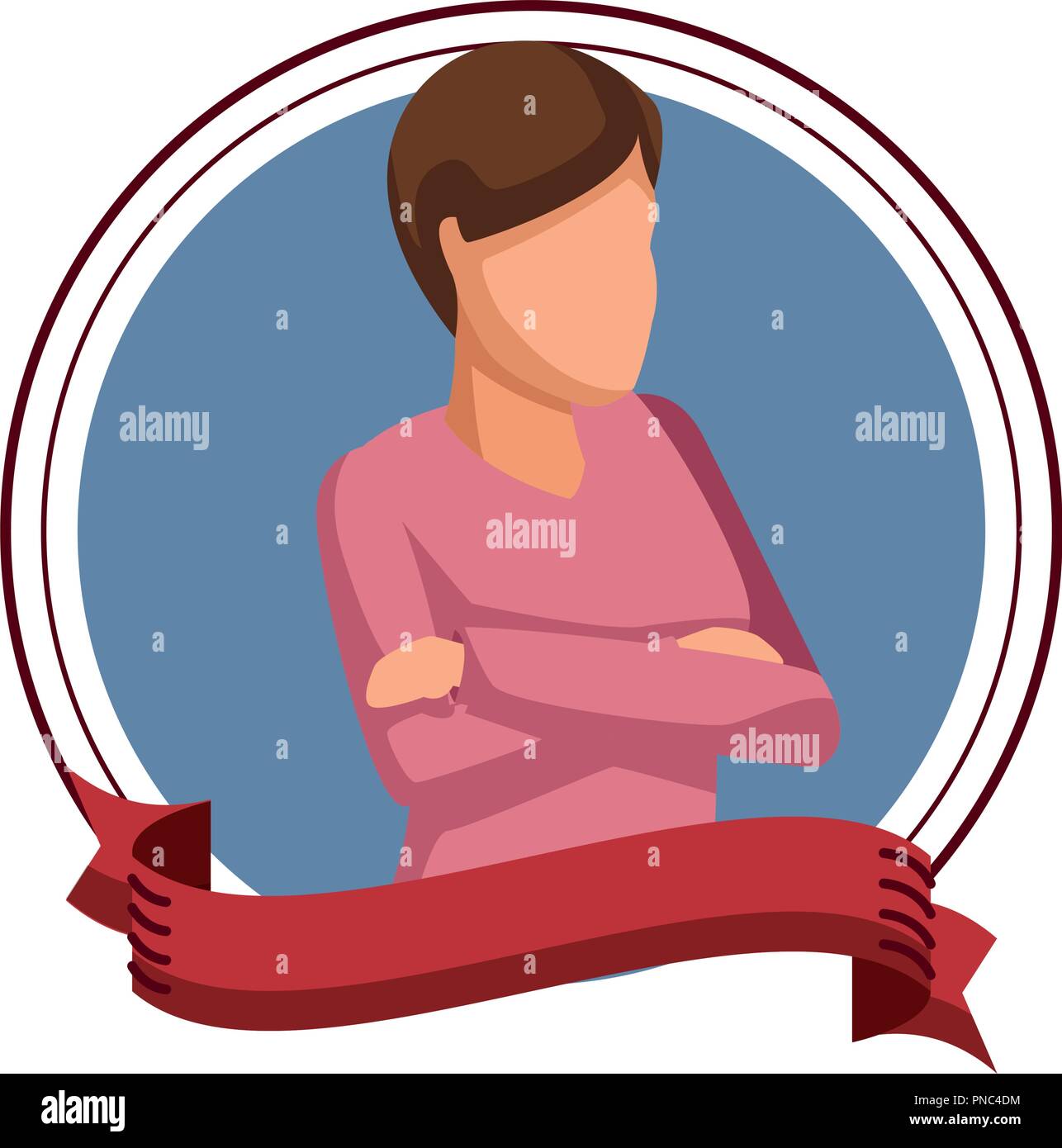 Woman avatar faceless Stock Vector Image & Art - Alamy